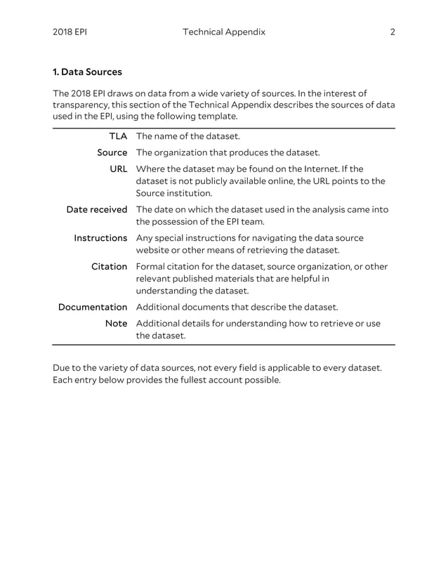 2018 epi-technical-appendix | PDF | Endocrine and Metabolic Diseases | Diseases and Conditions