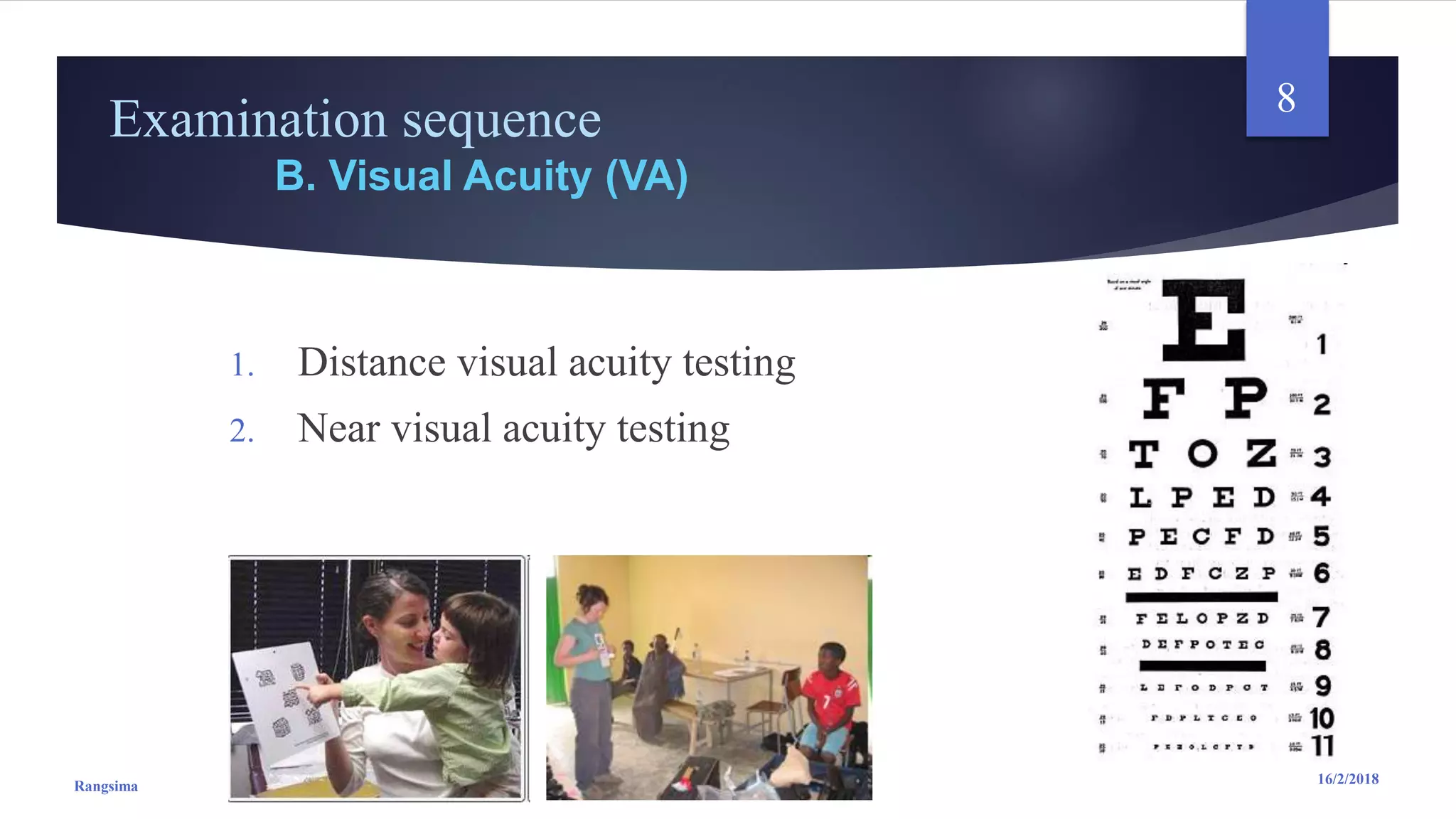 2018 Fundamental Concepts of Eye Health Assessment For Ophthalmic Nurse ...