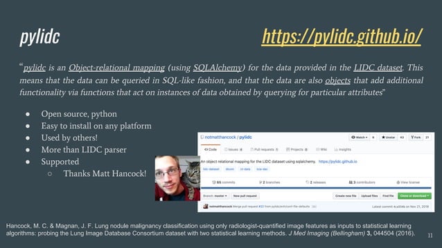 Standardized representation of the LIDC annotations using DICOM | PDF