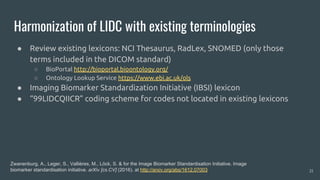 Standardized representation of the LIDC annotations using DICOM | PDF