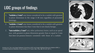 Standardized representation of the LIDC annotations using DICOM | PDF