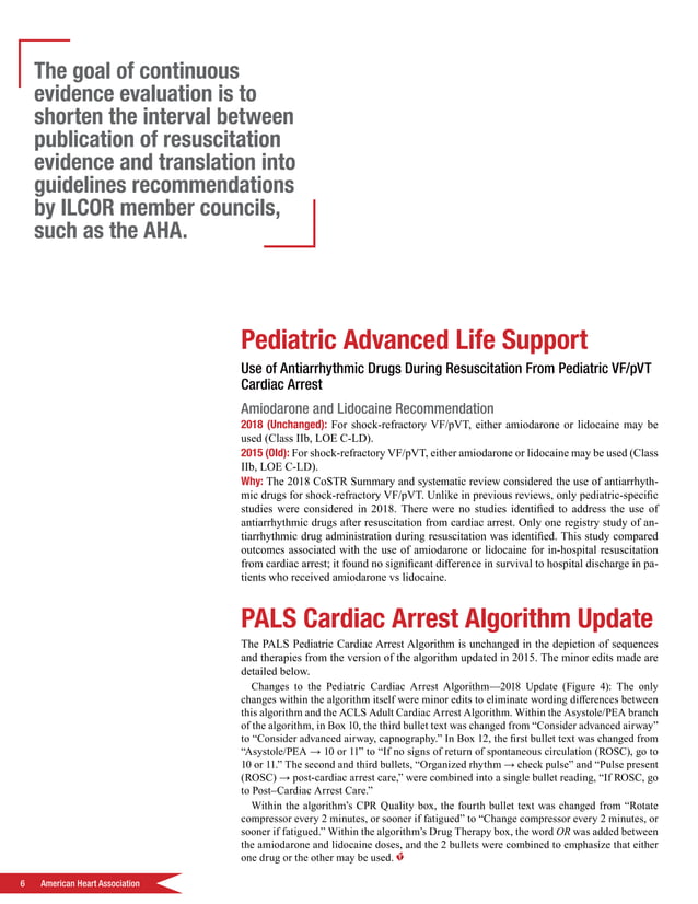 Actualización AHA 2018 de ACLS y PALS (Highlights) | PDF | First Aid | Injuries