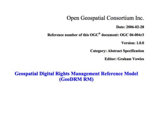 Using Blockchain in Geospatial Applications | PPT