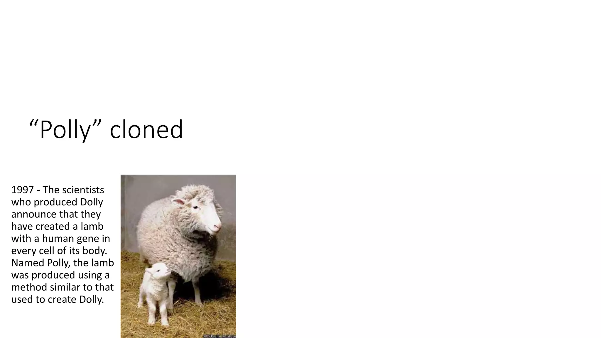 Gattaca - Historical - Social - Cultrual Background - Key dates and ...