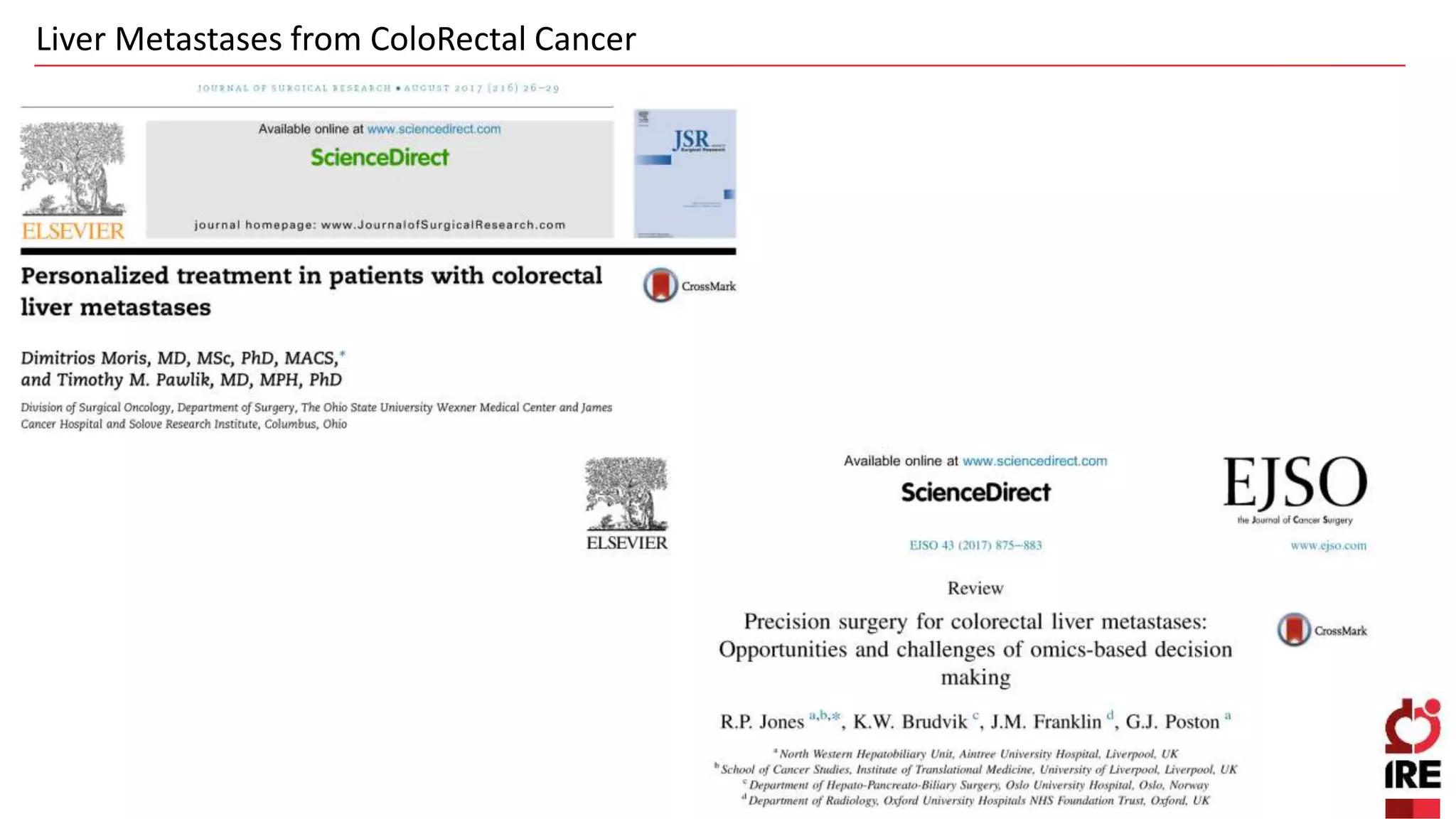 Surgical treatment of colo rectal liver metastases | PPT