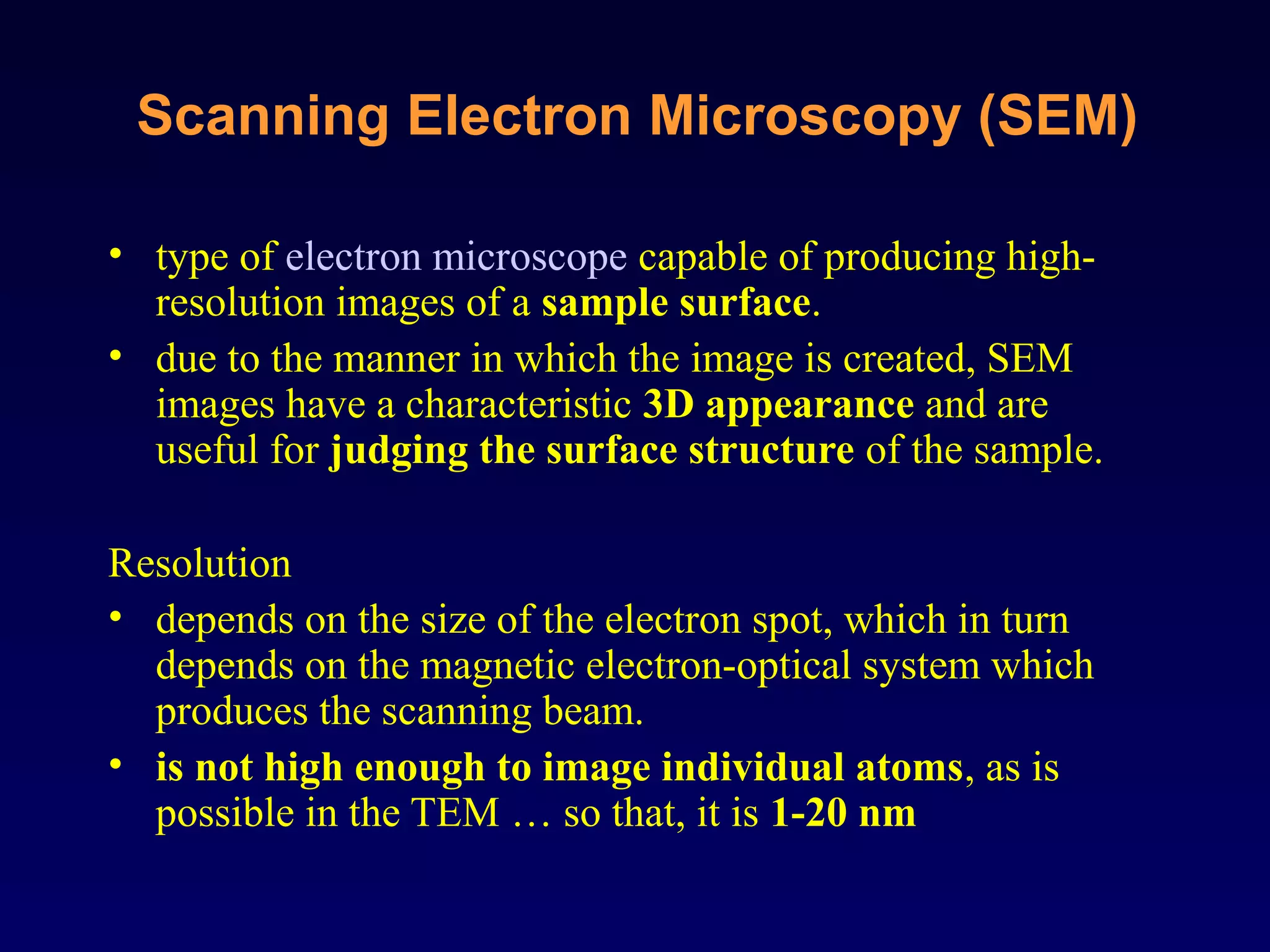 2018 HM-scanning electron microscope | PPT
