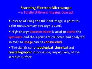 2018 HM-scanning electron microscope | PPT