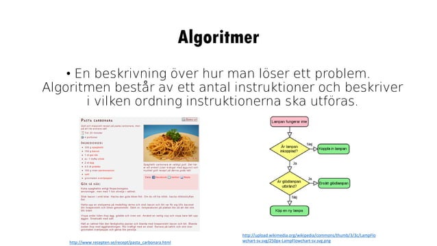 HT18 - DA354A - Introduction to programming | PPT