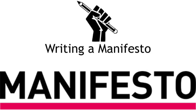 Manifesto - Writing Task Explanation | PPT