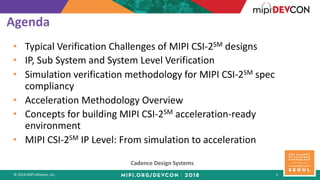 MIPI DevCon Seoul 2018: Next Generation Verification Process for ...