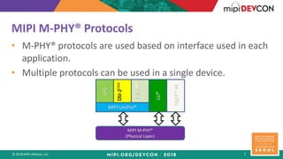 MIPI DevCon Seoul 2018: Troubleshooting MIPI M-PHY Link and Protocol ...