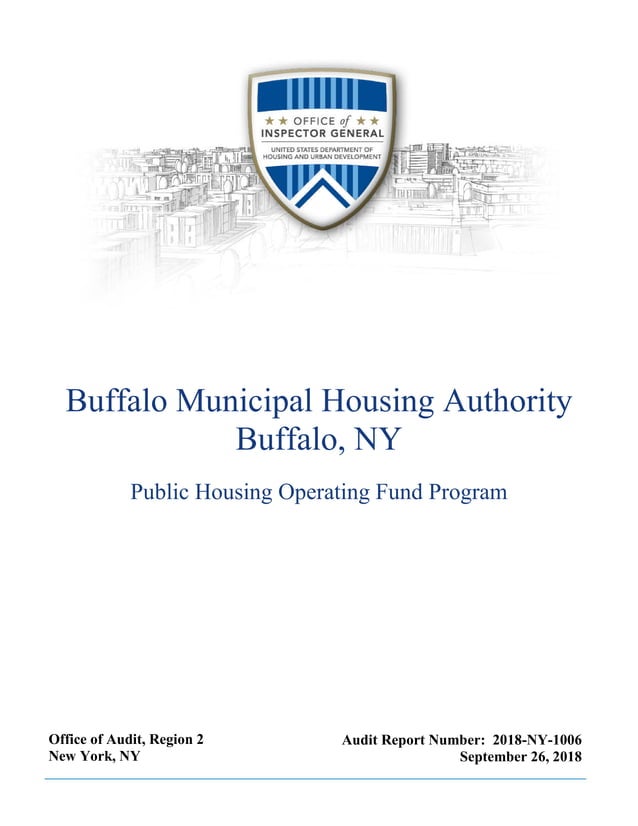 BMHA Audit | PDF