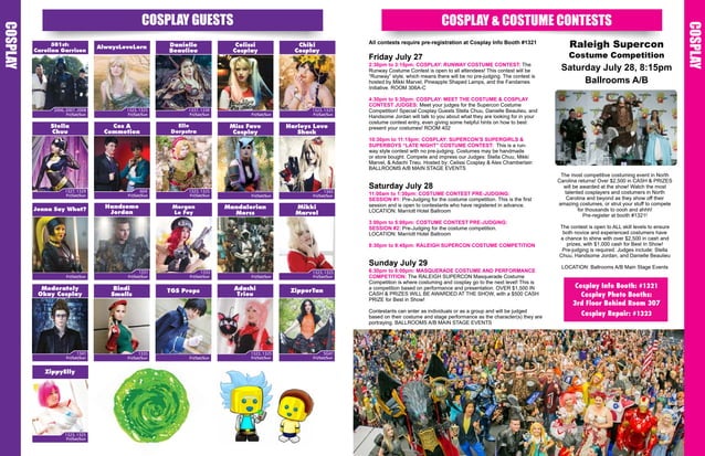 Raleigh Supercon 2018 Program Guide | PDF