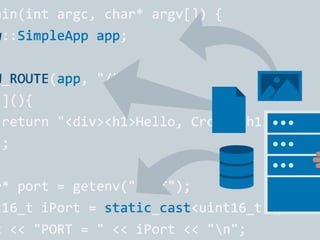 Fast C++ Web Servers | PPT