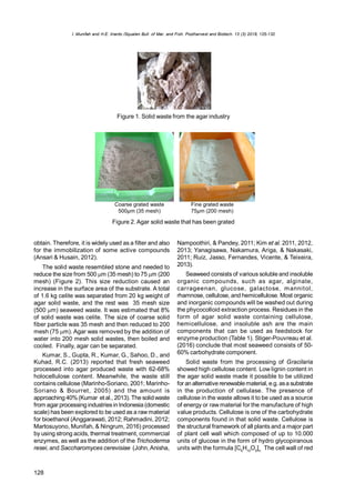 characteristics of solid waste of agar-agar industries | PDF