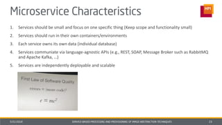 Service-based Processing and Provisioning of Image-Abstraction Techniques | PPT