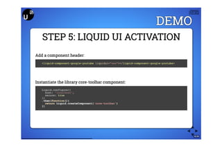 The Liquid User Experience API | PPT
