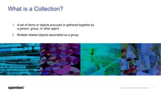OpenText Library and Collections Management Solutions | PPTX