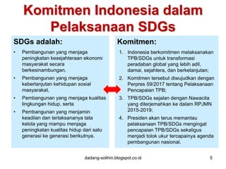 Kesiapan Daerah dalam Pelaksanaan Tujuan Pembangunan Berkelanjutan (TPB ...