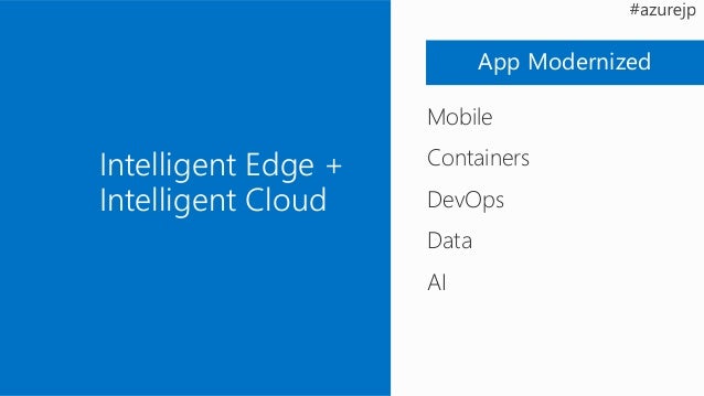 Microsoft Intelligent Data Platform -データ活用のための最新技術-