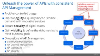 API-first design - Basis for an consistent API-Management approach | PPT