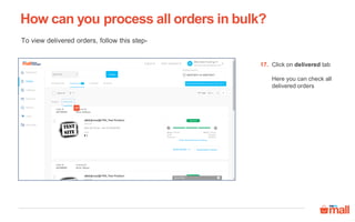 Express bulk order processing | PDF