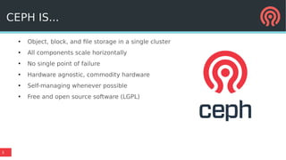 Making distributed storage easy: usability in Ceph Luminous and beyond ...