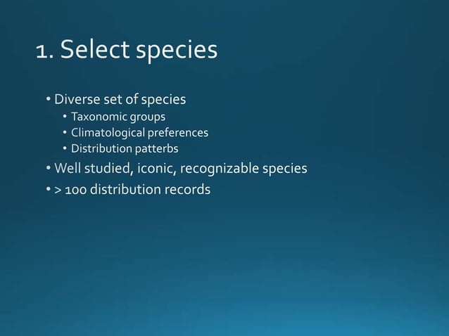 Building and using the MarineSPEED dataset | PPT