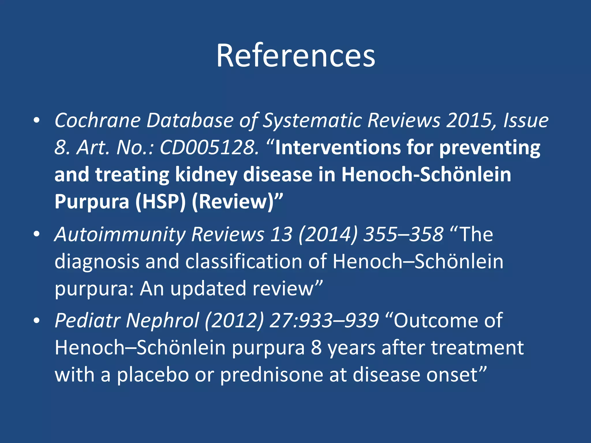 Case Study_HSP in adults | PPT