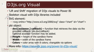 Extending Power BI with your own custom visual | PPTX