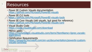 Extending Power BI with your own custom visual | PPTX