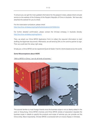 The ultimate guide for china wfoe formation in 2018 | PDF