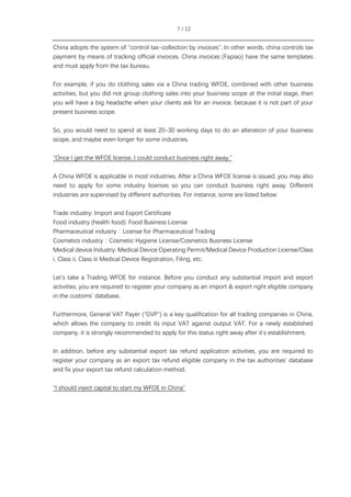 The ultimate guide for china wfoe formation in 2018 | PDF