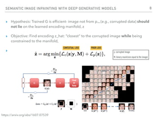 Semantic Image Inpainting | PDF | 3-D Graphics | Computer Software and Applications