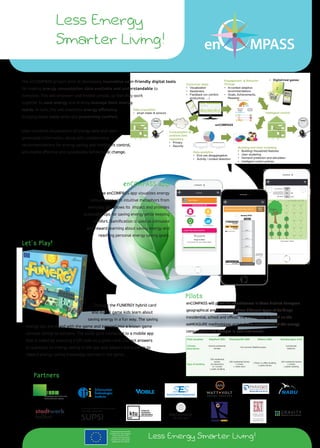enCOMPASS poster: Less Energy, smarter living! | PDF