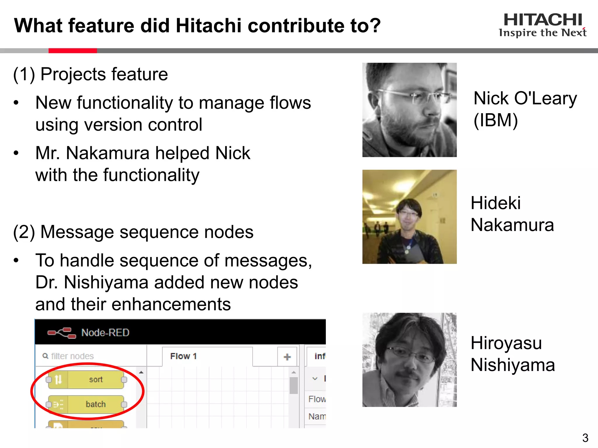 Contributions to Node-RED project | PPTX