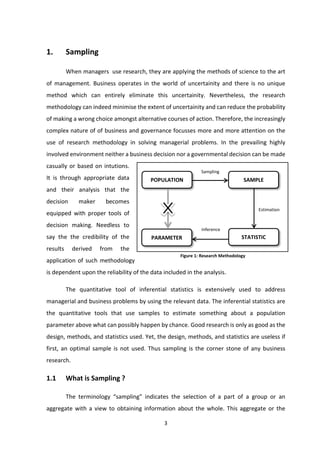 Sampling and Sampling Distribution | PDF