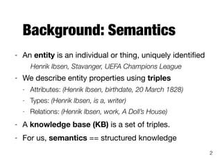 A Semantic Search Approach to Task-Completion Engines | PPT