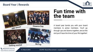 SCOPE Board Information Evening | PPT