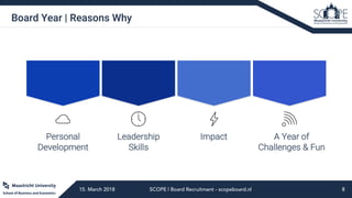 SCOPE Board Information Evening | PPT