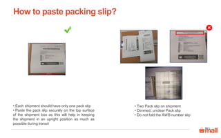 Packaging guidelines - Appliances | PDF