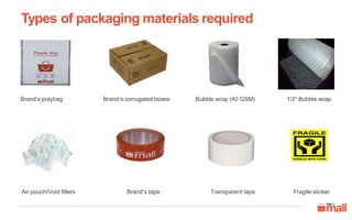 Packaging guidelines - Appliances | PDF