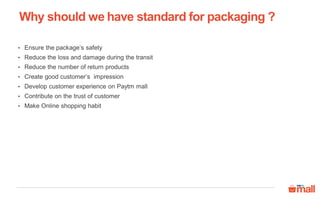 Packaging guidelines - Electronics | PDF | Logistics | Business