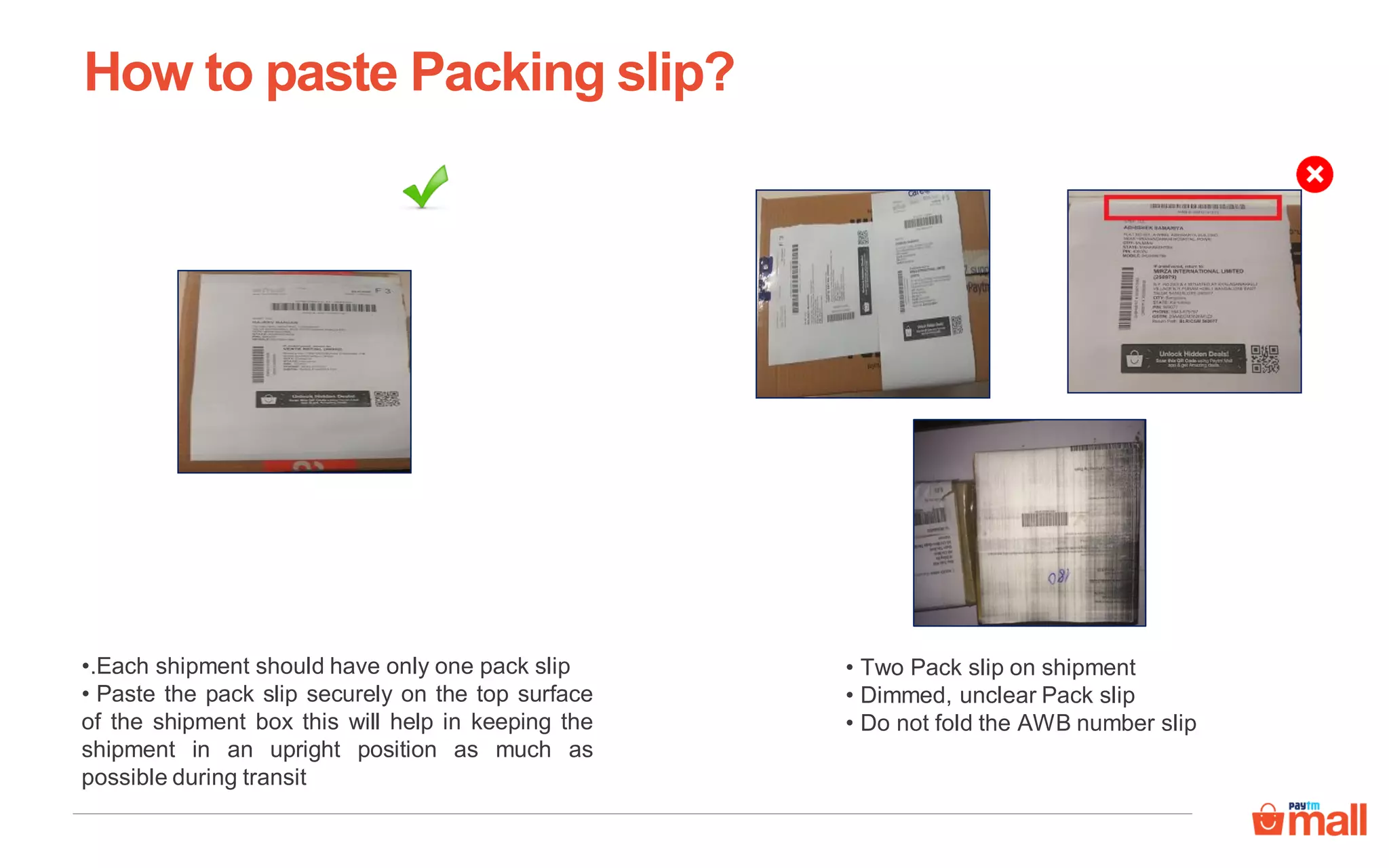 Packaging guidelines - Fashion | PDF
