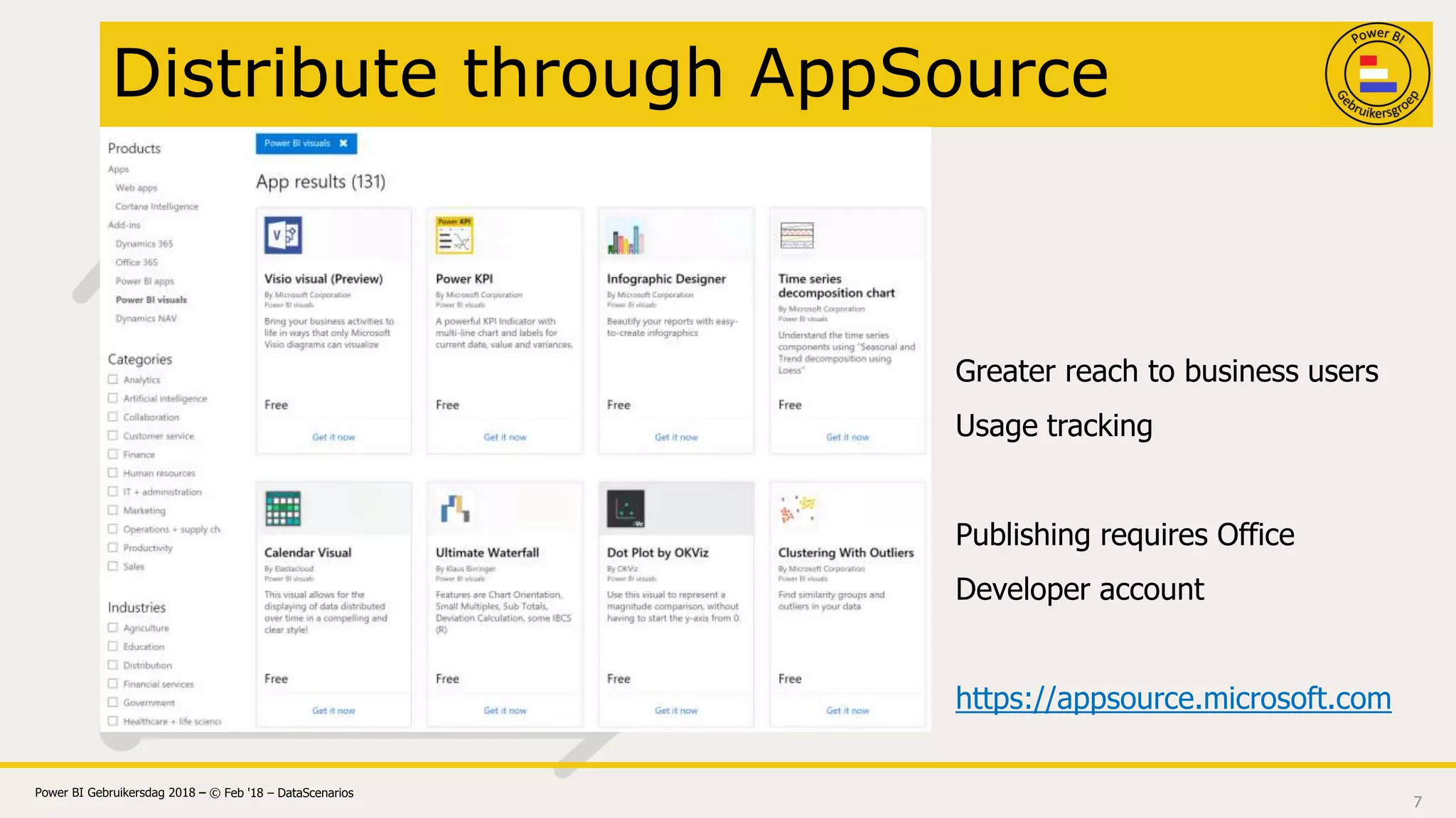 Extending Power BI with your own custom visual | PPTX
