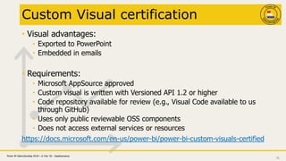 Extending Power BI with your own custom visual | PPTX