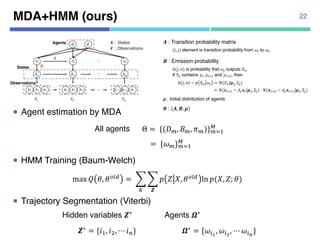 Semantic segmentation of trajectories with agent models | PPT