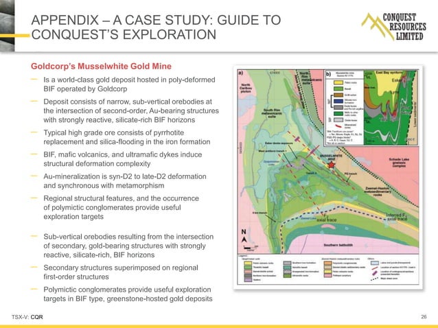 Conquest Resources Limited - Corporate Presentation | PDF | Geology ...