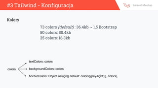 Laravel Poznań Meetup #2 - Koniec CSS? Jest Tailwind! | PDF