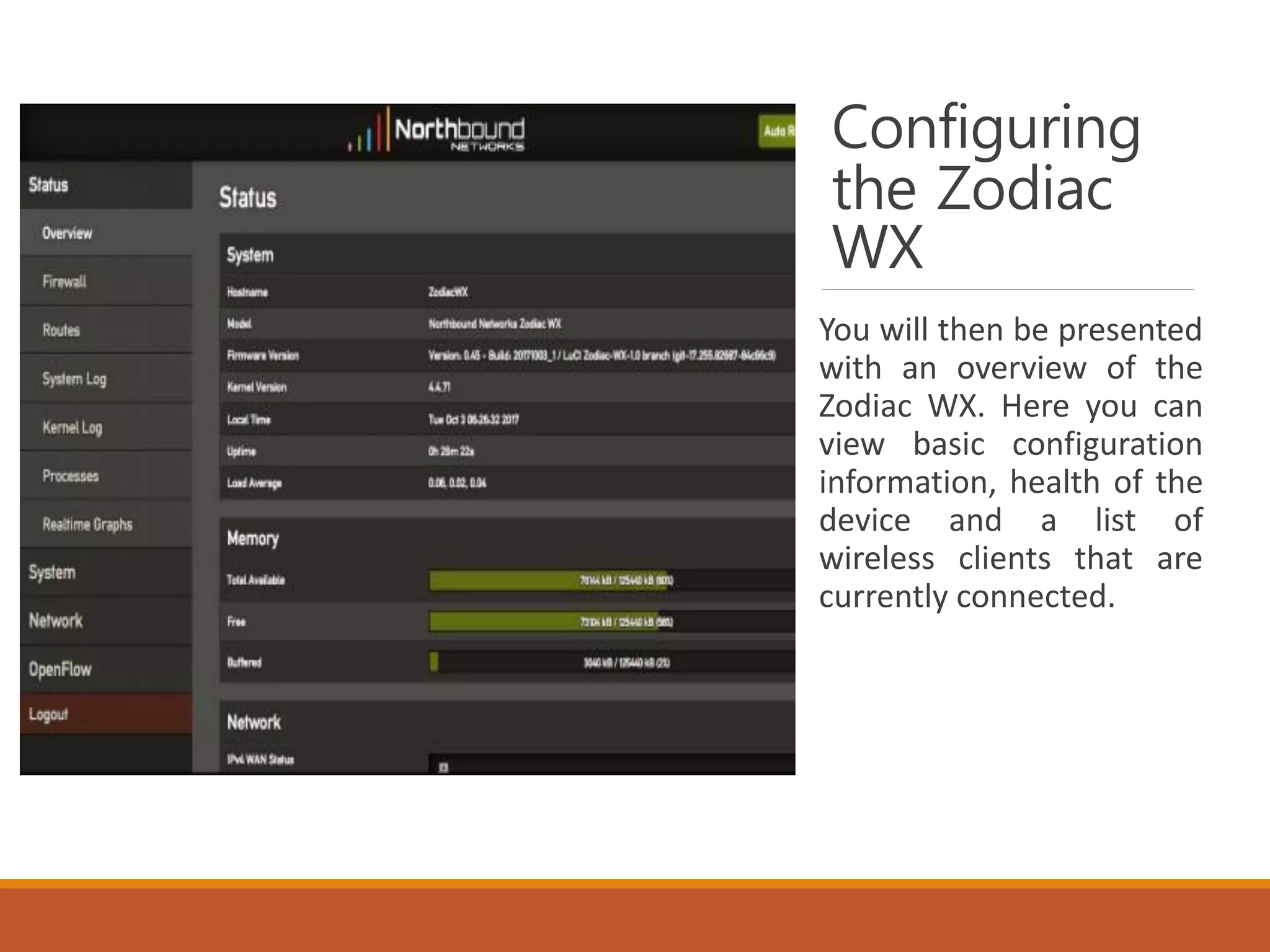 ZodiacWX_Northbound Networks manual1 | PDF | Computer Networking ...